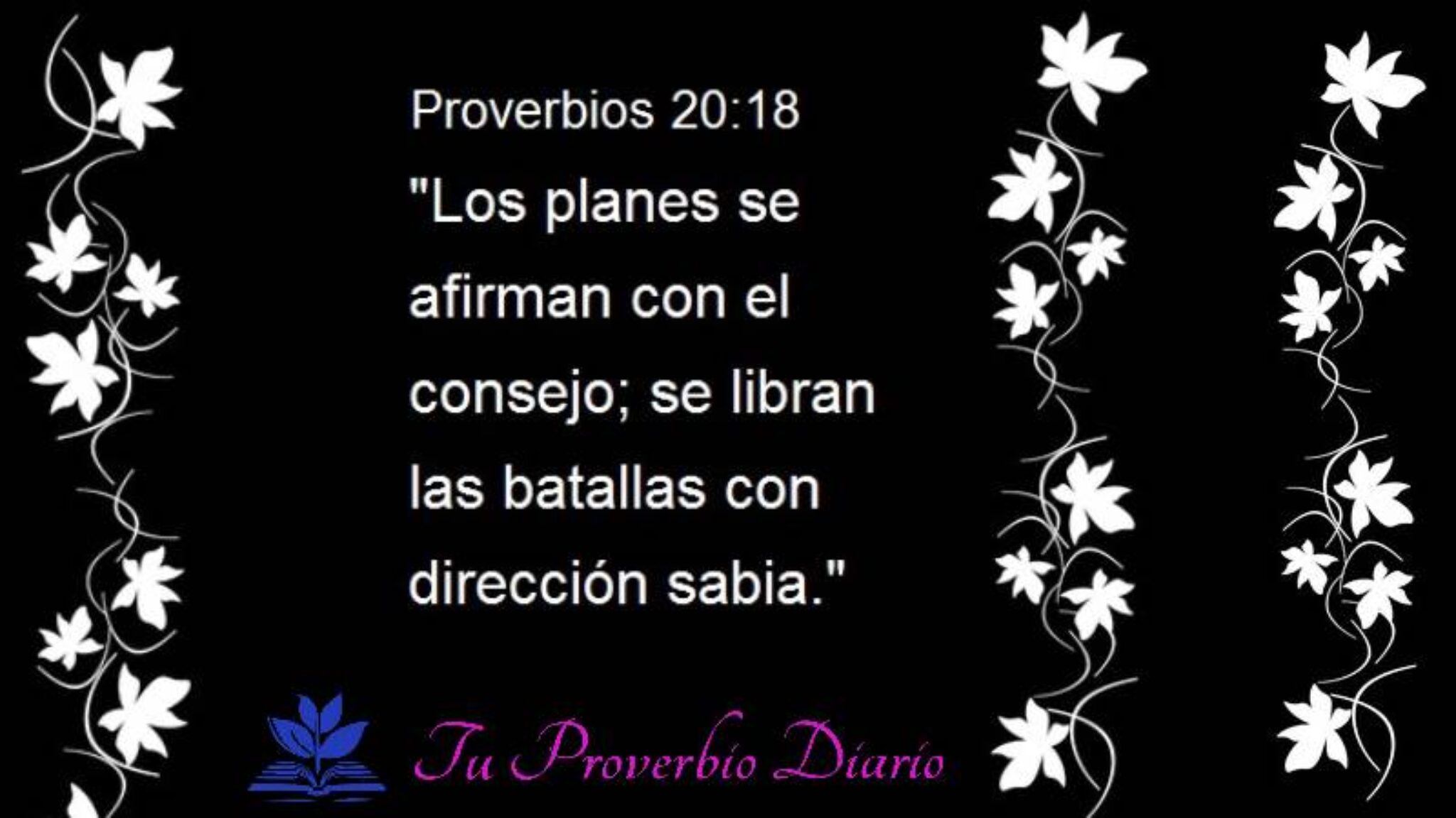 Los Planes se Afirman con el Consejo | Reflexión sobre Proverbios 20:18 ...