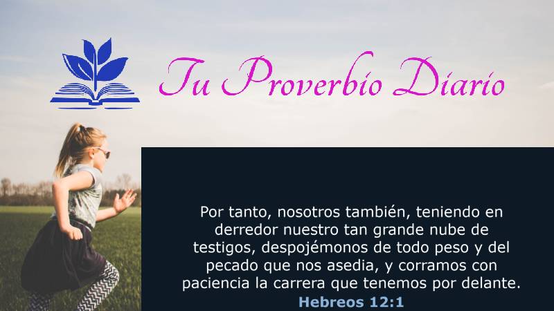 Corriendo la Carrera con Paciencia | Reflexión sobre Hebreos 12:1 - Tu ...