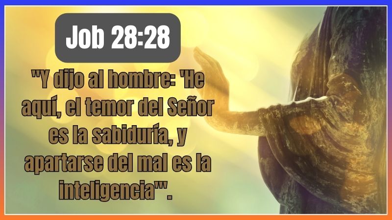 El temor del Señor es la Sabiduría | Explicación de Job 28:28